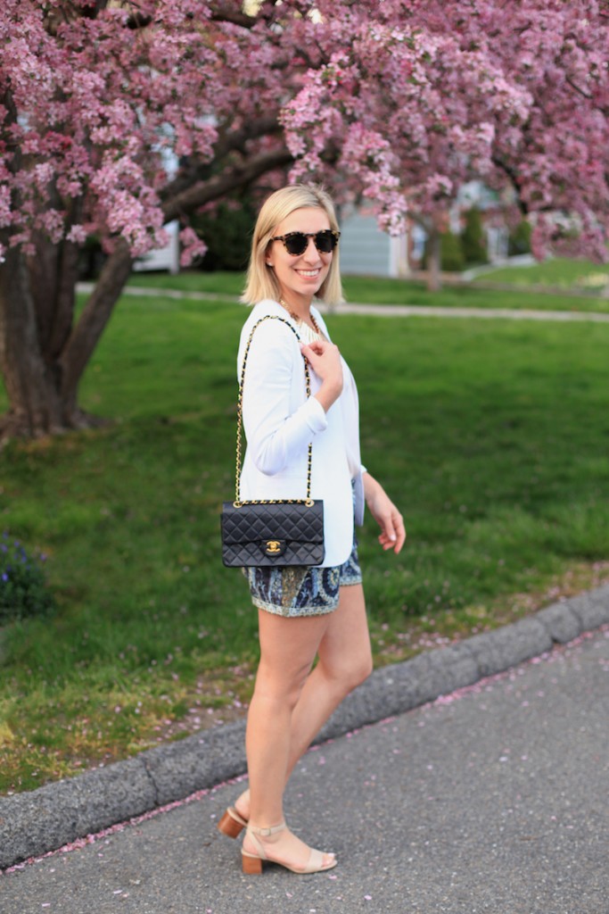 Patterned Shorts - Lemon Stripes