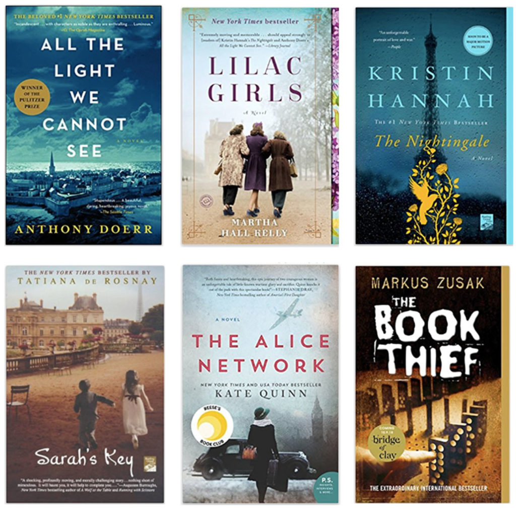 6 Excellent WWII Novels - Lemon Stripes
