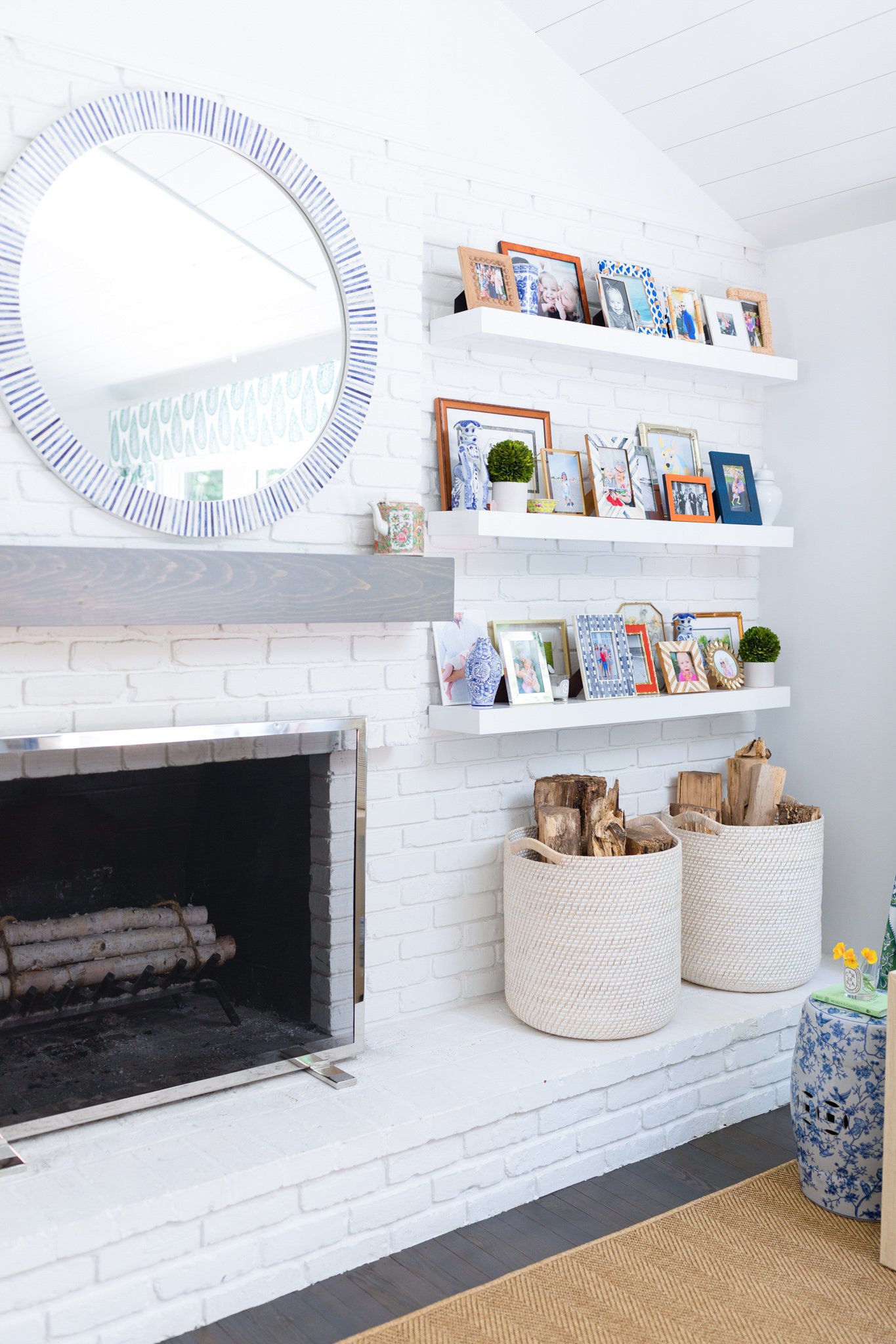 Our Living Room - Lemon Stripes