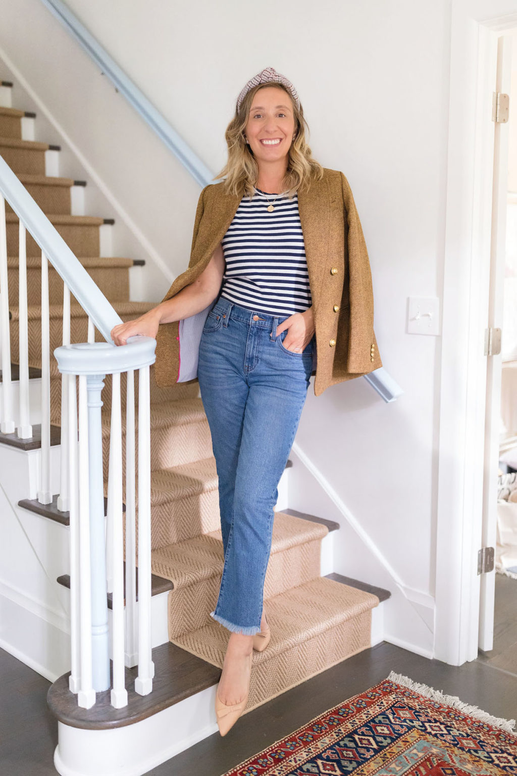 The Comfiest Fall Flats - Lemon Stripes