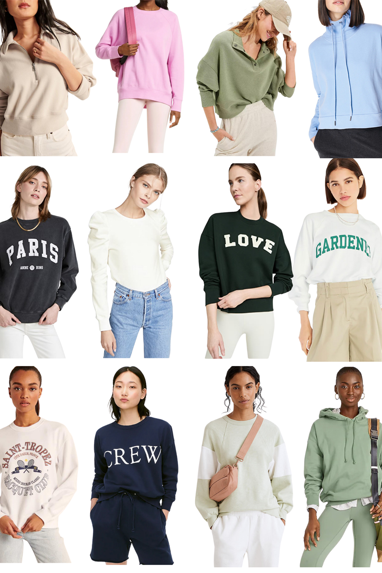 Cute & Cozy Sweatshirts - Lemon Stripes