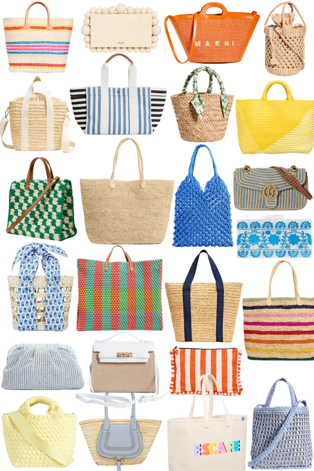 Summer Bags I Love - Lemon Stripes