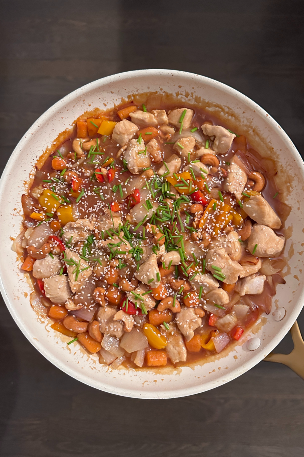 Kitchen Sink Chicken Stir Fry - Lemon Stripes